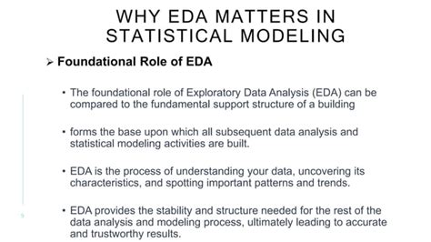 EXPLORATORY DATA ANALYSIS IN STATISTICAL MODeLING Pptx