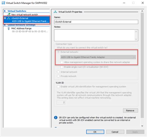 How To Combine Two Usb 3 0 Gigabit Ethernet Adapters As An External Virtual Switch In Hyper V