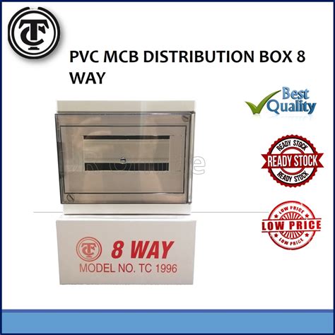 TC MCB PVC DB Box MCB Distribution Box 8Way PVC Shopee Malaysia
