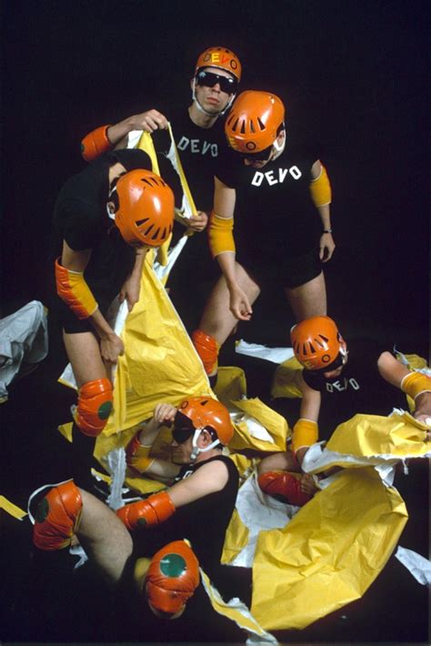 Devo Photos Of The Iconic Punk And New Wave Band Through The Years Hollywood Life