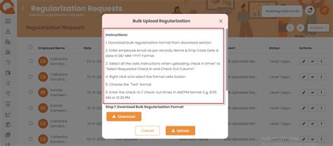 How To Upload Bulk Regularization Quikchex Knowledge Base