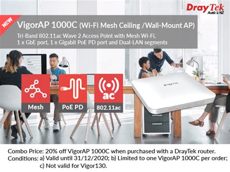 DrayTek VigorAP 1000C Review Published On Techradar Com I LAN Technology