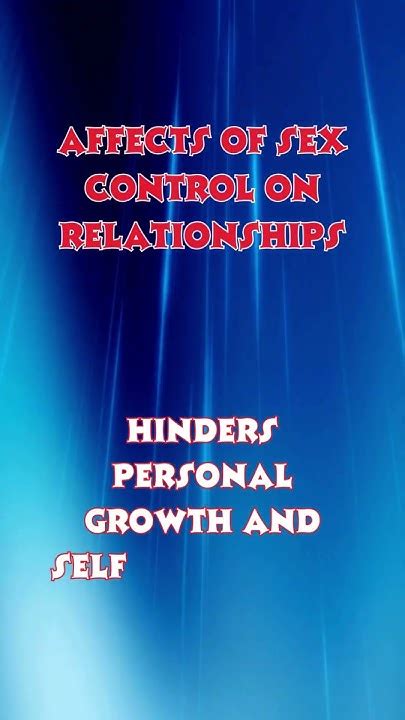 affects of sex control 8 of 10 💔 love s conundrum the hidden