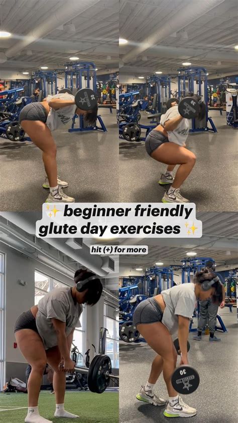 Beginner Friendly Glute Day Exercises Legs And Glutes Workout Gym