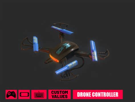 Drone Controller Demo 물리엔진 Unity Asset Store