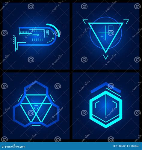 Technology Design Element Stock Vector Illustration Of Element