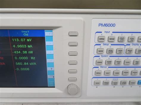 Voltech PM6000 Universal Power Analyzer 2 Channel PU66 Bullseye Calibration