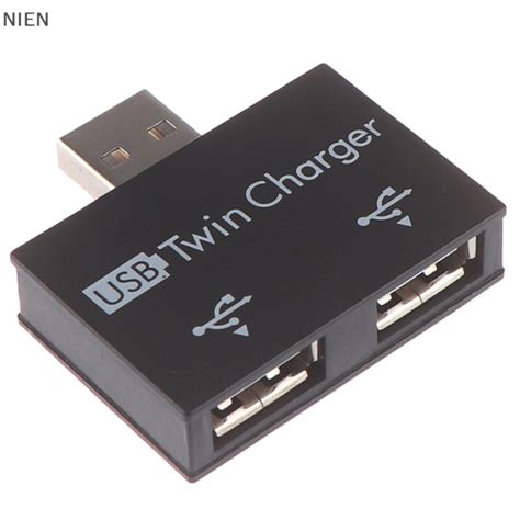 NIEN External 2 Port USB Splitter USB HUB Micro USB Power Port Multi Port Adapter Lazada PH