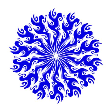 Blue Mandala Pngs For Free Download