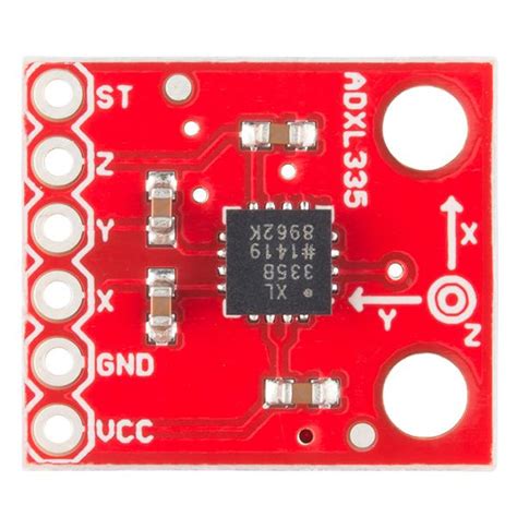 Sparkfun Triple Axis Accelerometer Breakout Adxl335 Opencircuit