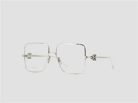 Loewe Lw50038u 016 Square Eyeglasses Silver Blank Room