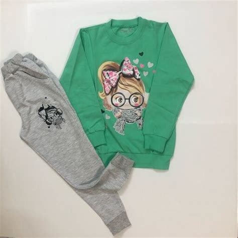 خرید و قیمت لباس بچه گانه بلوز شلوار دخترانه دخترعینکی سایز50 ترب