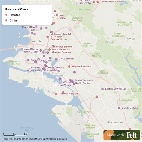 East Oakland Zip Codes Map