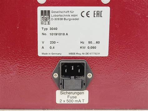 Gfl Model 3040 Overhead Rotator Lab