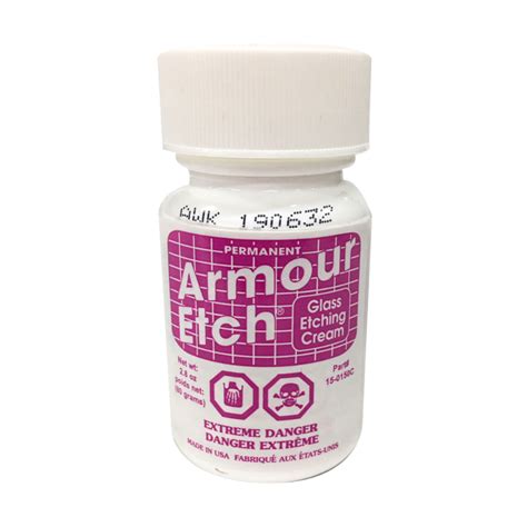 Armour Etch Glass Etching Cream 28oz The Gilded Rabbit