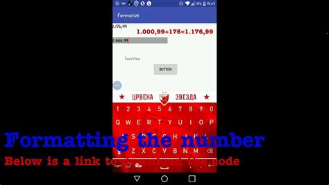 Android Studio How To Format A Number In Edittext YouTube