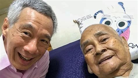 pm lee ucap takziah kepada keluarga cikgu muhammad amin shafawi kenang jasa guru ajarnya bahasa