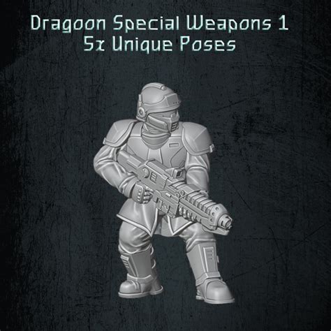 The Solaryn Dragoons Stl Files For A Sci Fi Soldier Army Campaign