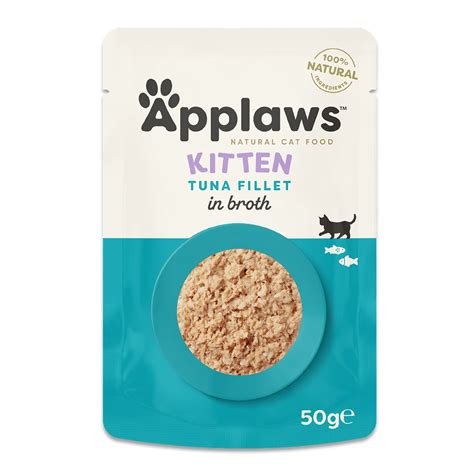 Hrana Umeda Cu Ton Pentru Puii De Pisica 50 G Applaws Farmacia Tei Online