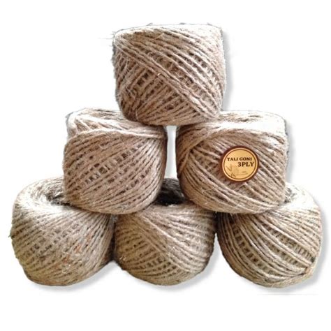 Jual Tali Goni Tali Rami 3 Ply Isi 30 Meter Shopee Indonesia