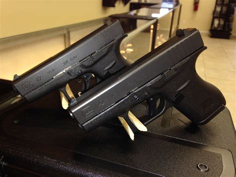Pair Of Glock 42 Pistols And Ruger Sr22 Ct 7 29 14