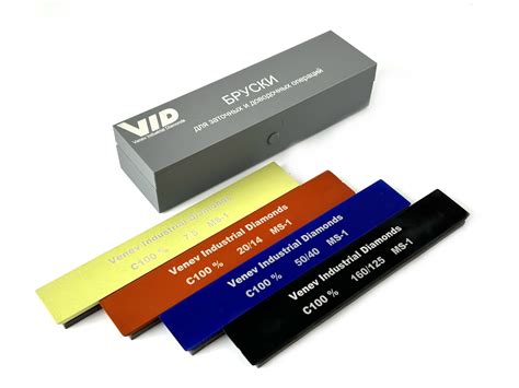 Набор алмазных брусков Vid Ms 1 C100 Color в боксе 4 шт купить