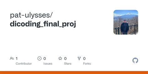 Github Pat Ulyssesdicodingfinalproj