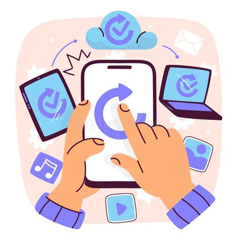 mobile data synchronization across devices with cloud connectivity and