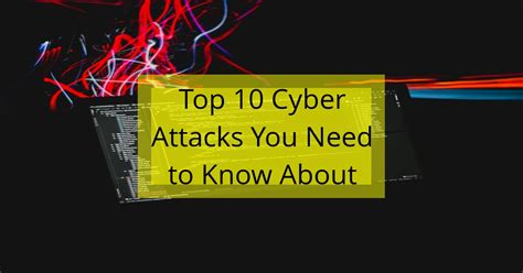 top 10 cyber attacks you need to know about undercode testing