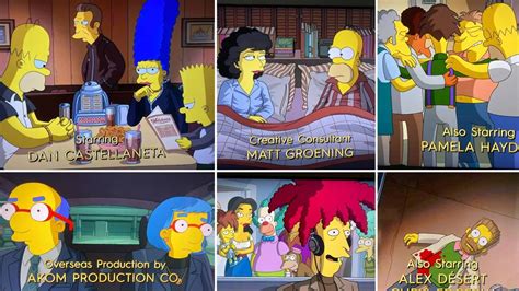 The Simpsons 36 Sezon Final Parodileri ile Başladı