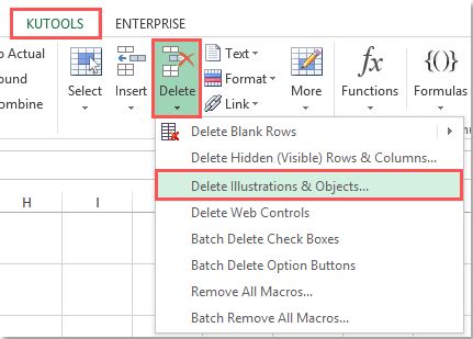 How To Delete All Pictures Or Other Objects In Excel Easily