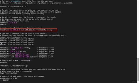 Centos Centos7配置ntp服务端和客户端centos7配置ntp客户端 Csdn博客