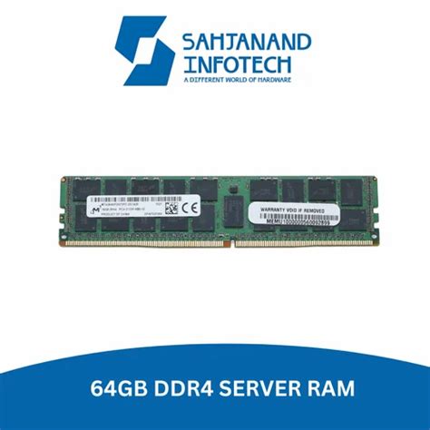 64GB DDR4 SERVER RAM FOR HP Dell Lenovo Server 4 Channel 50Hz At 14000 Piece In Surat