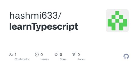Github Hashmi633learntypescript