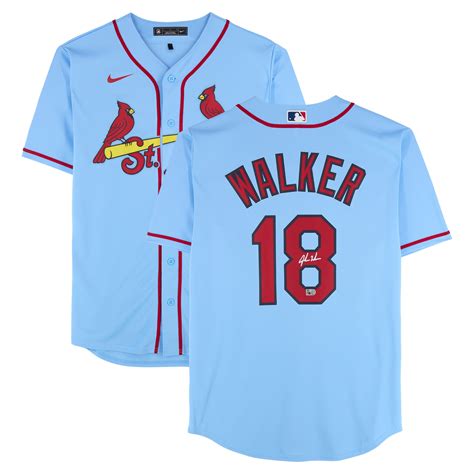 Jordan Walker St Louis Cardinals Autographed Fanatics Authentic Light