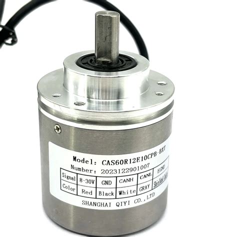 12 Bit 60mm Single Turn Absolute Rotary Encoder Ssi 4 20ma Modbus