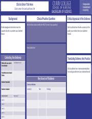 EBP Poster RN BS Online Template CT Pptx Click To Enter Title Here Click To Enter First And