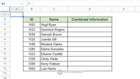 How To Merge Columns In Google Sheets OfficeWheel