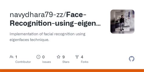 GitHub Navydhara79 Zz Face Recognition Using Eigen Faces