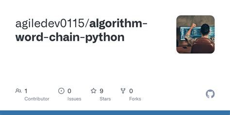 Github Agiledev0115algorithm Word Chain Python