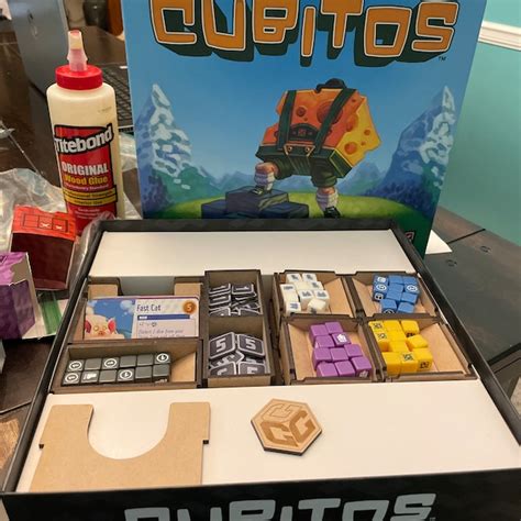 Flamecraft Laser Cut Insert Organizer For Board Game Etsy