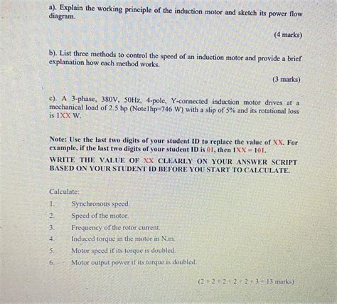 explain the principle of operation of a 3 phase induction motor