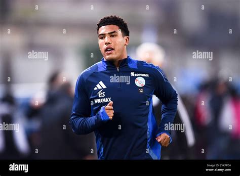 12 Caleb Wiley Rcsa During The Ligue 1 Mcdonalds Match Between