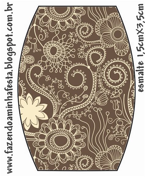 Etiquetas Para Imprimir Gratis De Flores En Marr N Y Beige Ideas Y Material Gratis Para