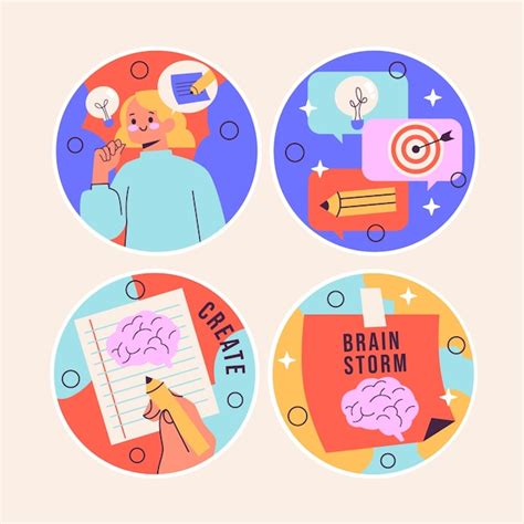Thinking Sticker Vectors And Illustrations For Free Download Freepik