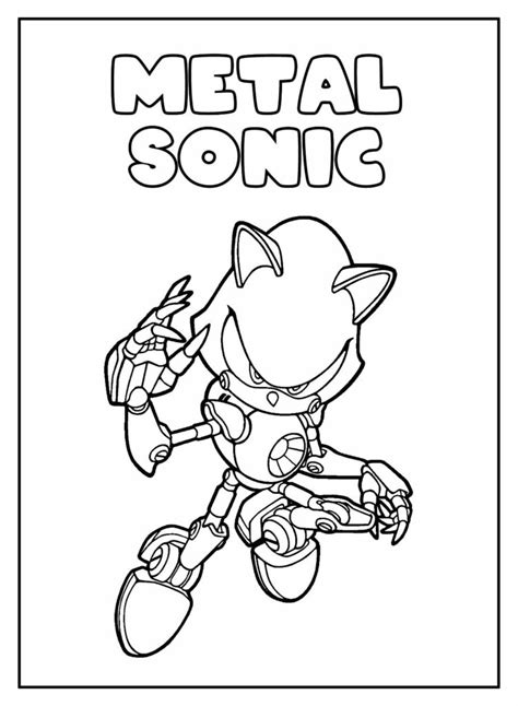 Desenhos Educativos Do Sonic Para Colorir Bora Colorir