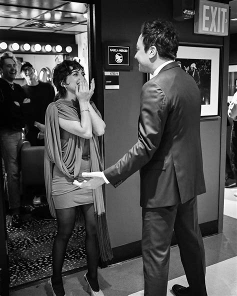 Isabela Merced Appearing On The Tonight Show Starring Jimmy Fallon 20 05 2025 Stockings