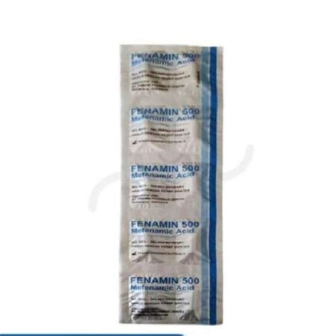 Jual Fenamin 500 Mg Strip 10 Kaplet Di Seller Apotek Eira Jaya - Apotek ...
