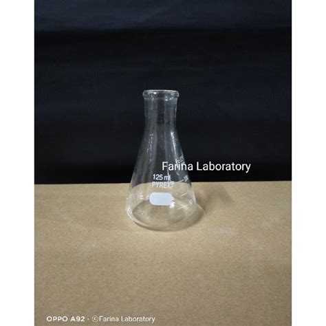 Jual Erlenmeyer 125ml Pyrex Class A Shopee Indonesia