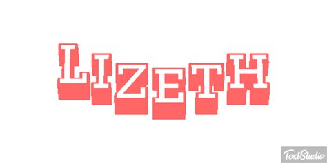 Lizeth Name Animated  Logo Designs
